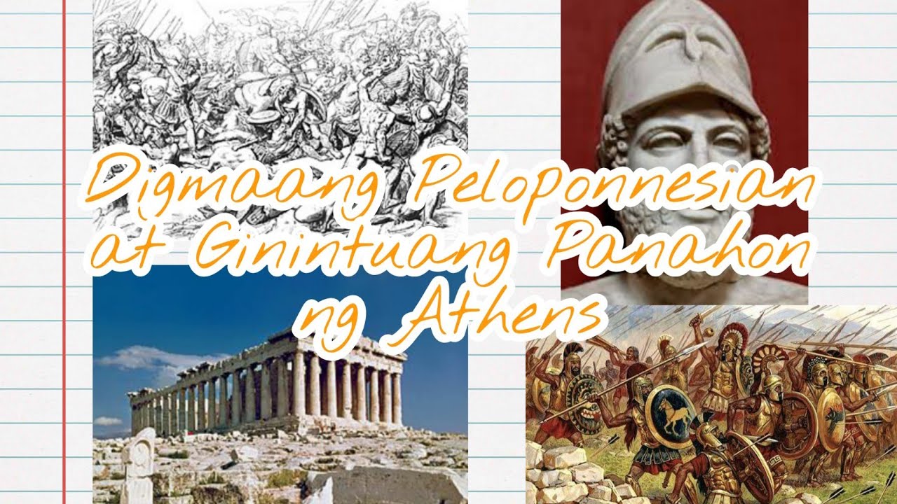 Digmaang Peloponnesian at Ginintuang Panahon ng Athens - YouTube