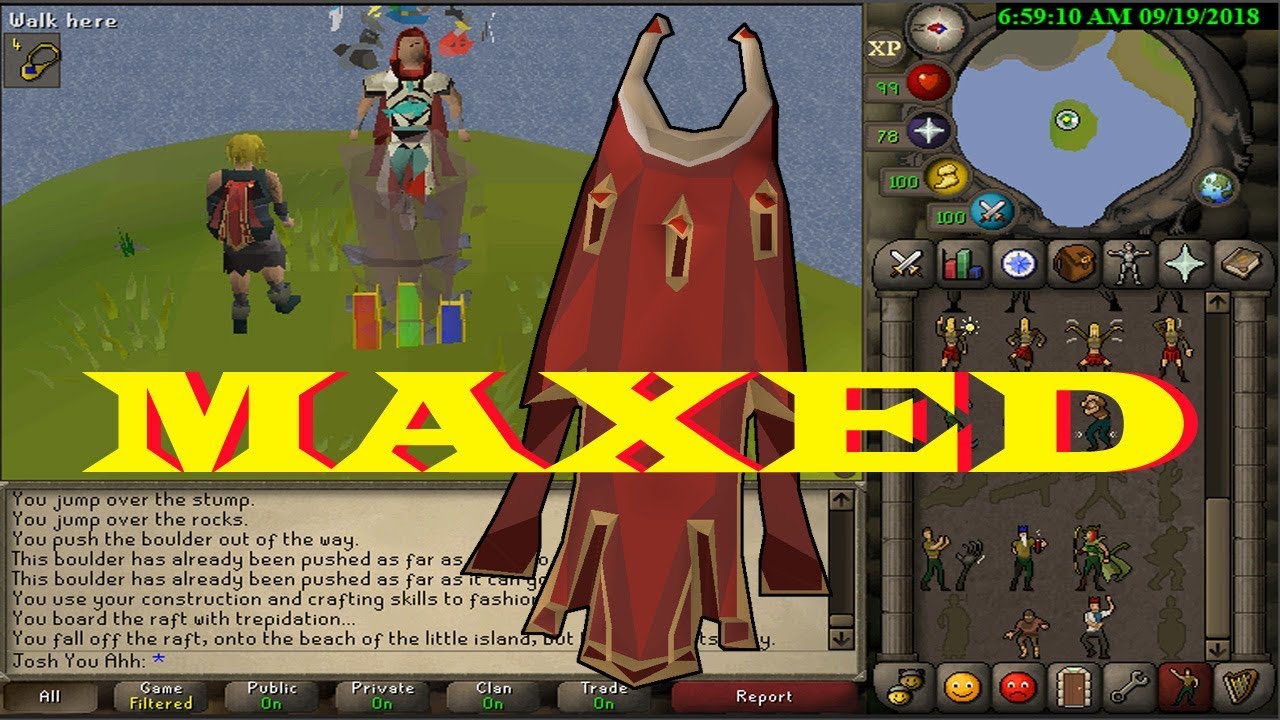 Maxing OSRS. 27 (I MAXED!) - YouTube