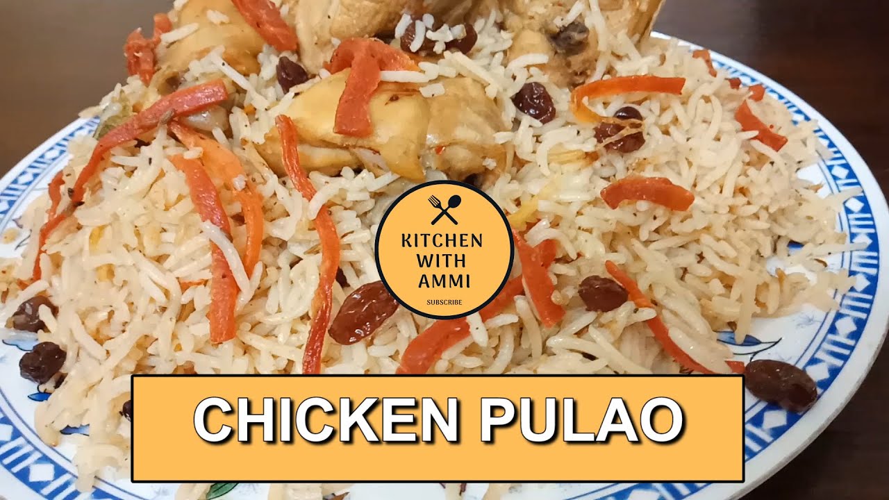 Peshawari Chicken Pulao Recipe | Peshawari Street Pulao | Kitchen with ...