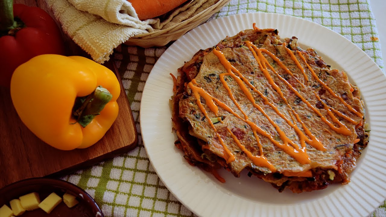 Vegetable Pancake | Super Yummy | The Supper Factory - YouTube