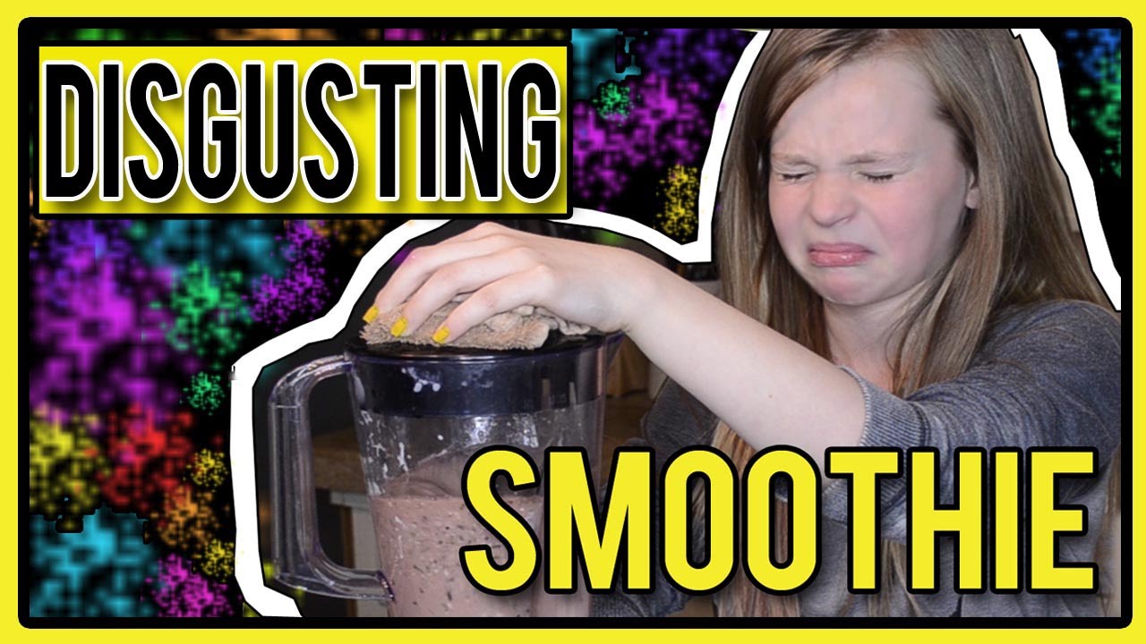 The Most Disgusting Smoothie Ever! + SHOUTOUT!!! - YouTube