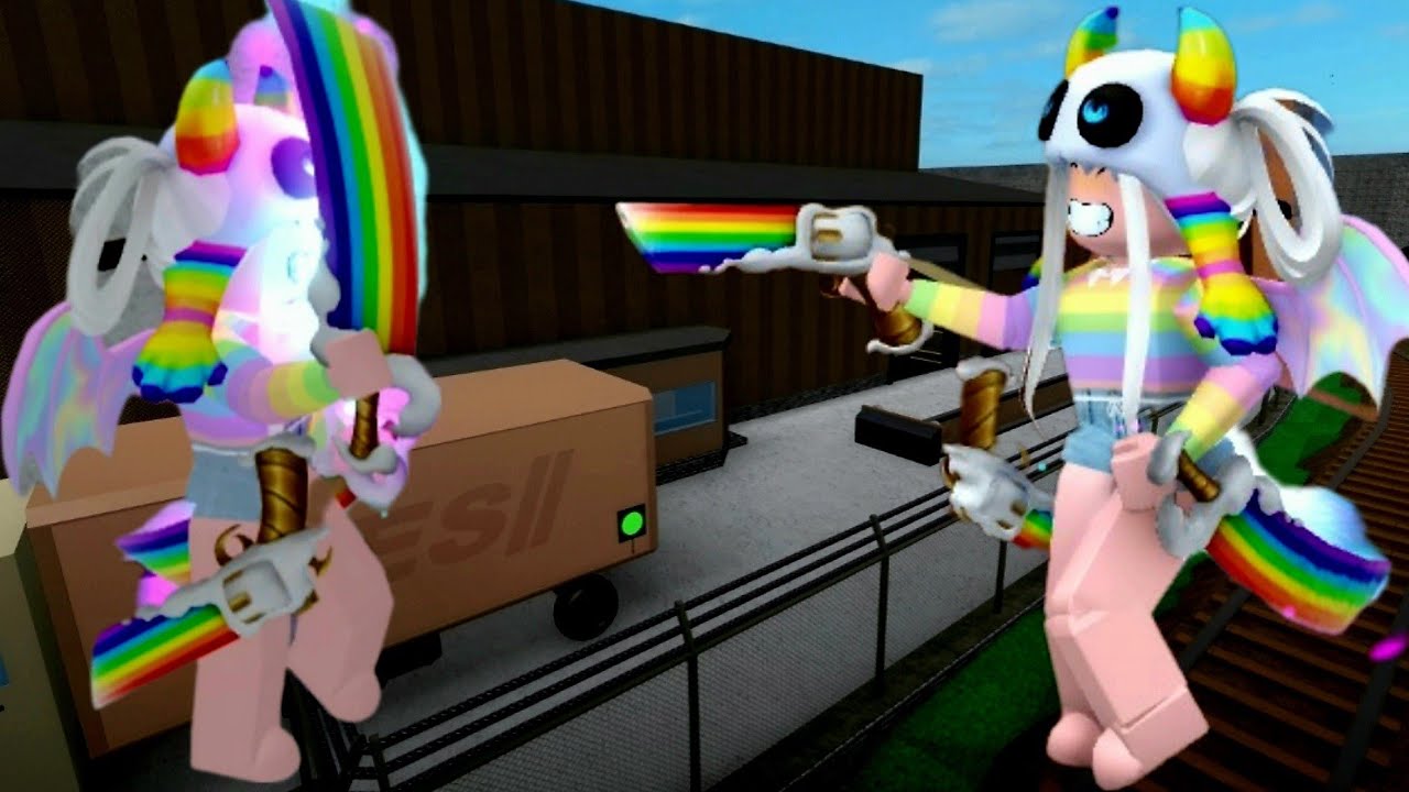 CONSEGUI O NOVO SET RAINBOW DO [MM2]🌈 - YouTube