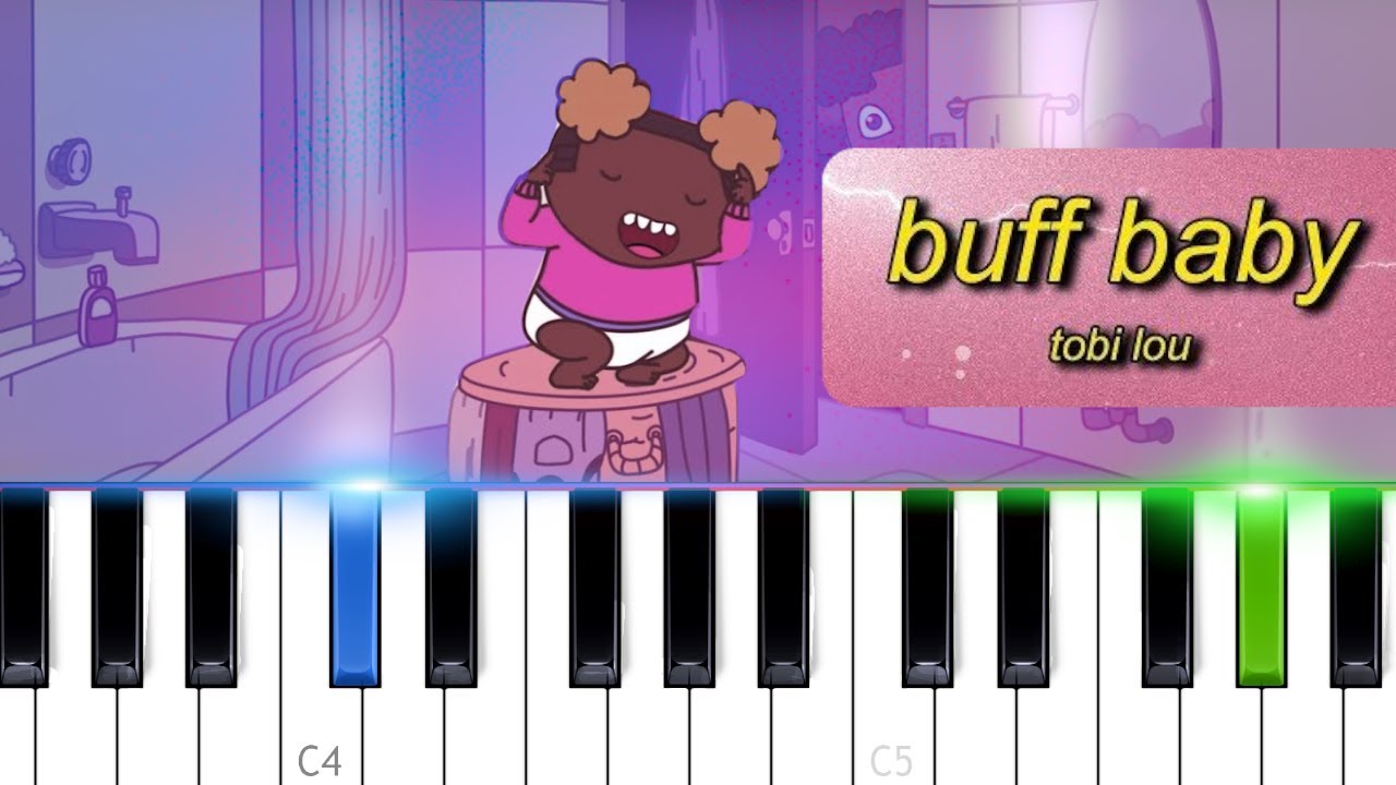 tobi lou - Buff Baby (Piano Tutorial) - YouTube