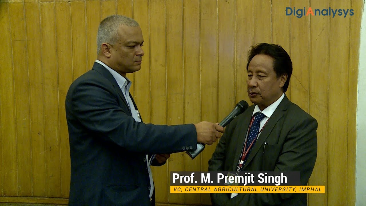 Interview with Prof. M. Premjit Singh, VC, Central Agricultural University, Imphal - YouTube