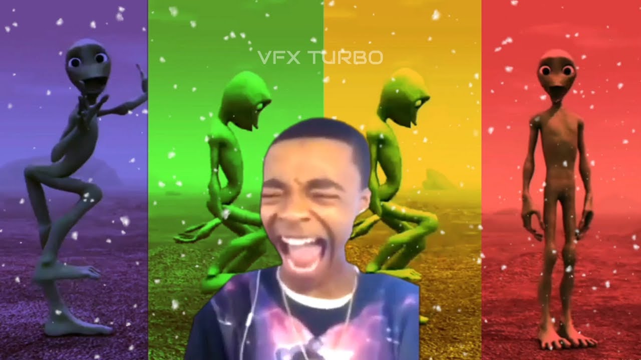 DAME TU COSITA ALIEN DANCE vs GREEN ALIEN DANCE CHALLENGE TIKTOK FUNNY ...