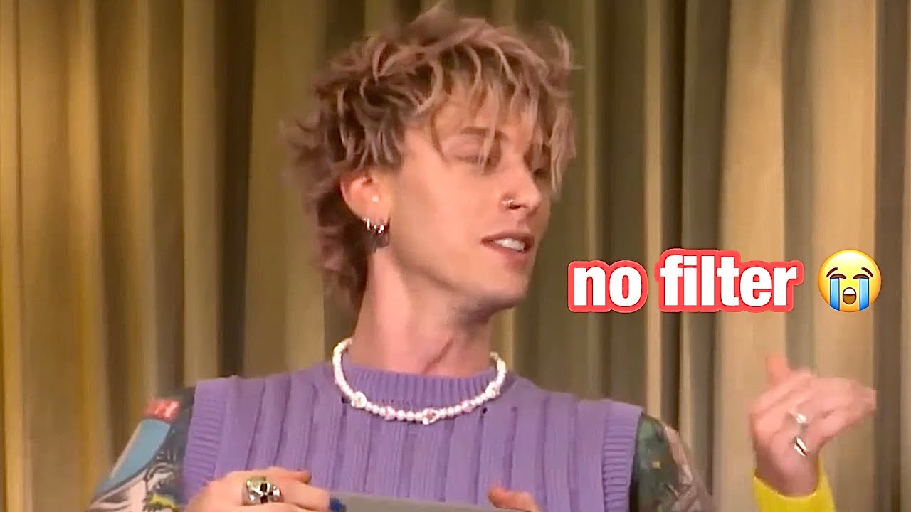 Machine Gun Kelly being WEIRD for 2 minutes straight - YouTube