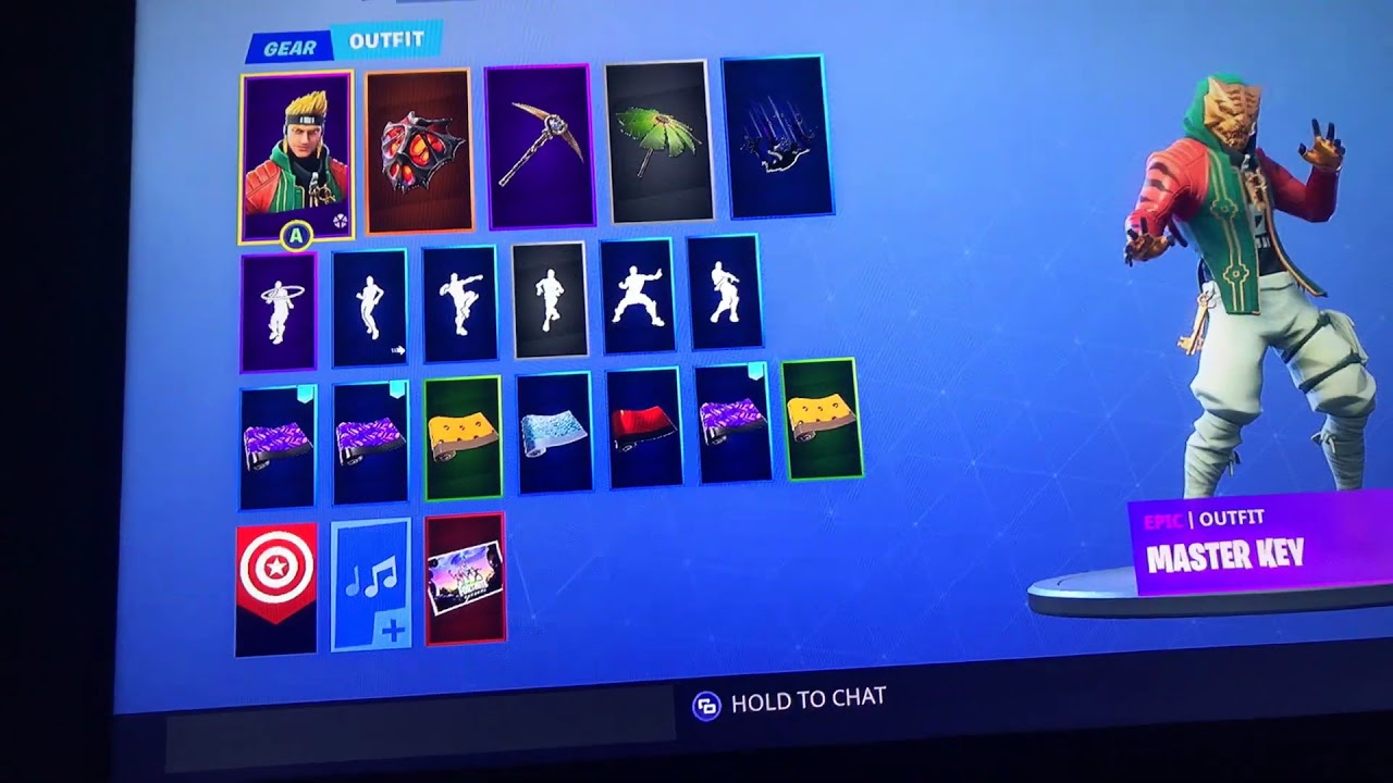 Fortnite Master Key white outfit - YouTube