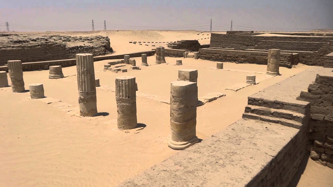 EGYPT - Ruins of Tebtunis in the Fayum region of Egypt (pt. 5) - YouTube