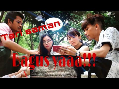 REAKSI...orang jepang lihat {tari saman-aceh}