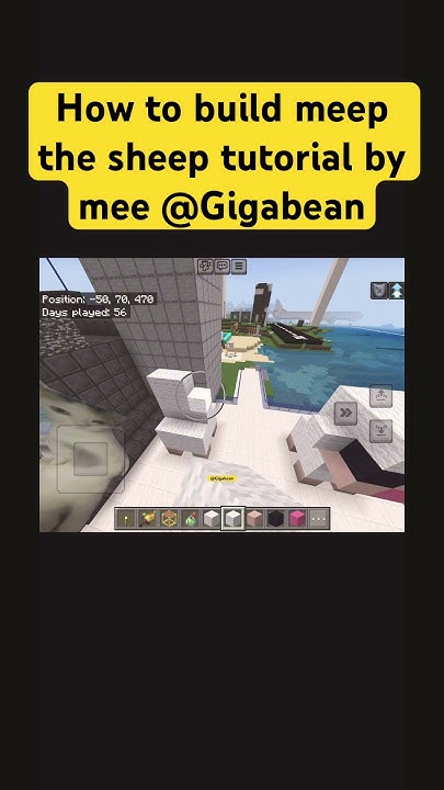 Meep the sheep tutorial - YouTube