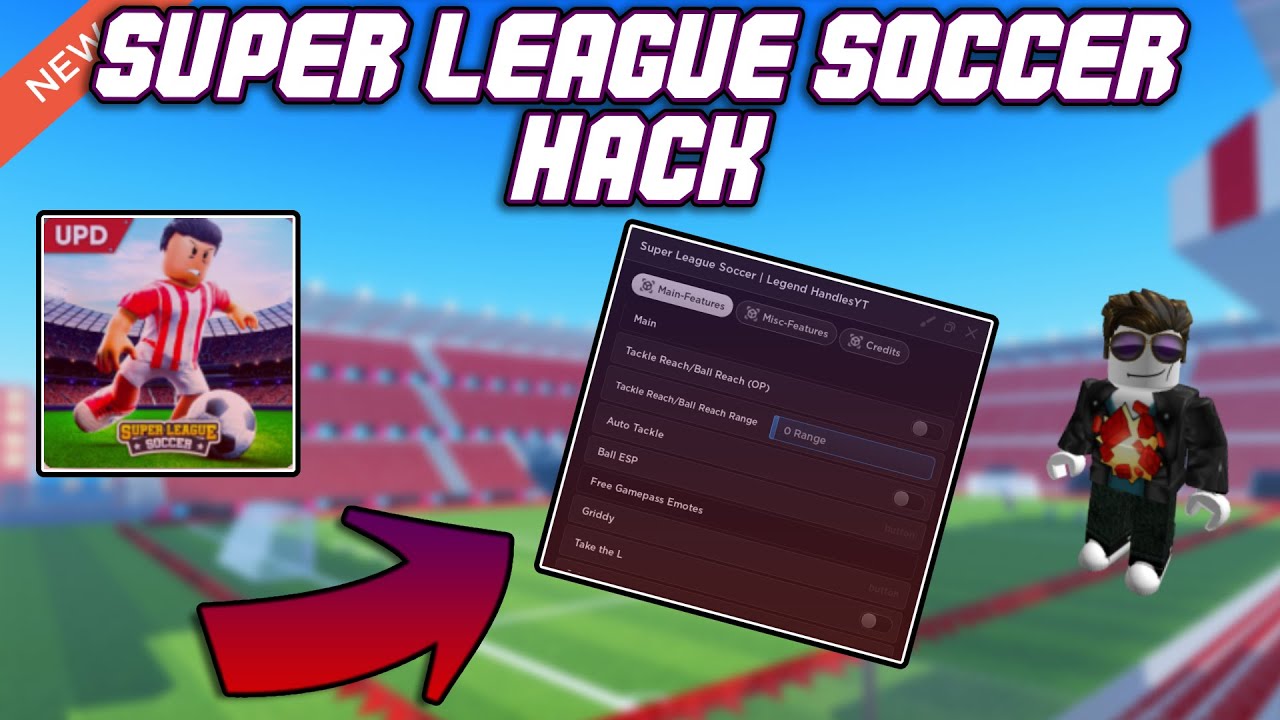 *NEW* Super League Soccer OP Script (2023) PASTEBIN - YouTube