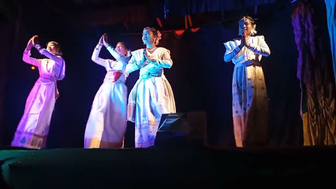 বিশ্বৰ ছন্দে ছন্দে ৰাভা সংগীত//biswar sande sande dance//Rabha Sangeet ...