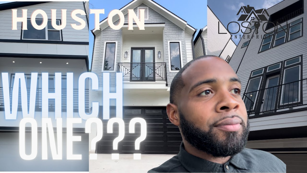 House Tour | 3 New Construction Homes in the Heart of Houston Texas ...