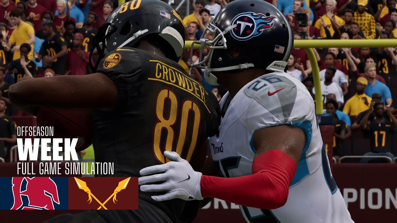 Titans vs. Commanders | Madden NFL 25 Simulation - YouTube