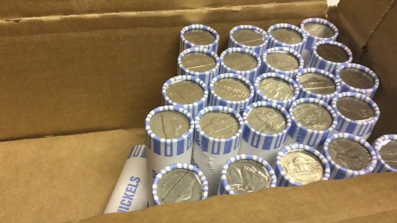 GREAT NICKEL BOXES! -Coin Roll Hunting- - YouTube