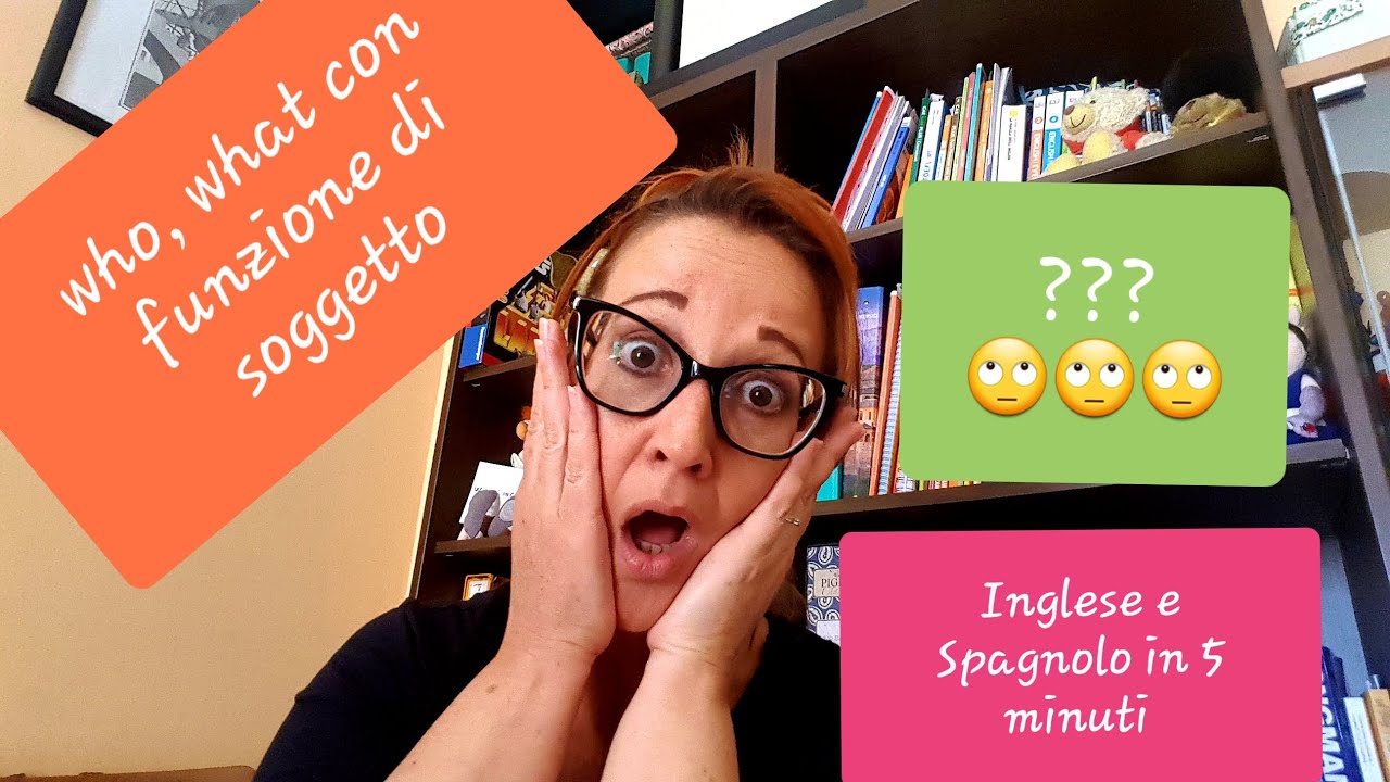 Pronomi interrogativi Who, What con funzione di soggetto ( intermediate ...