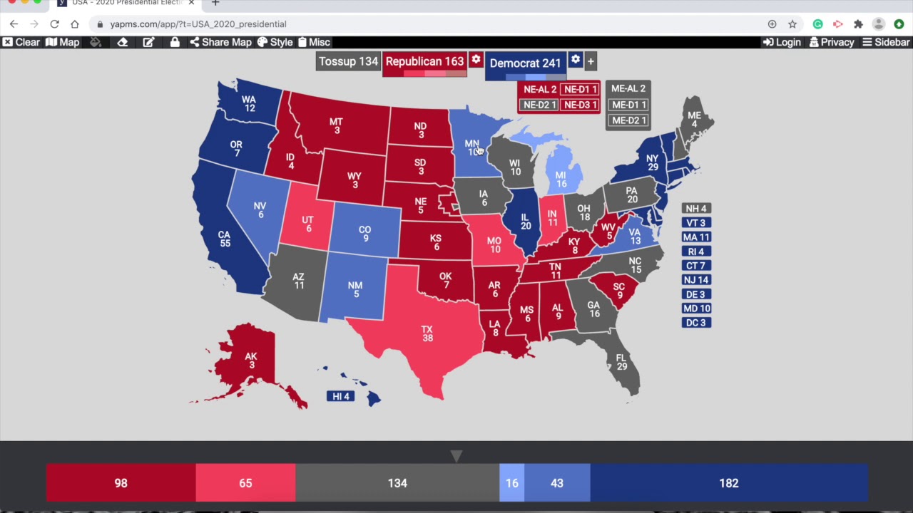 First Presidential Election Prediction. 7/1 - YouTube