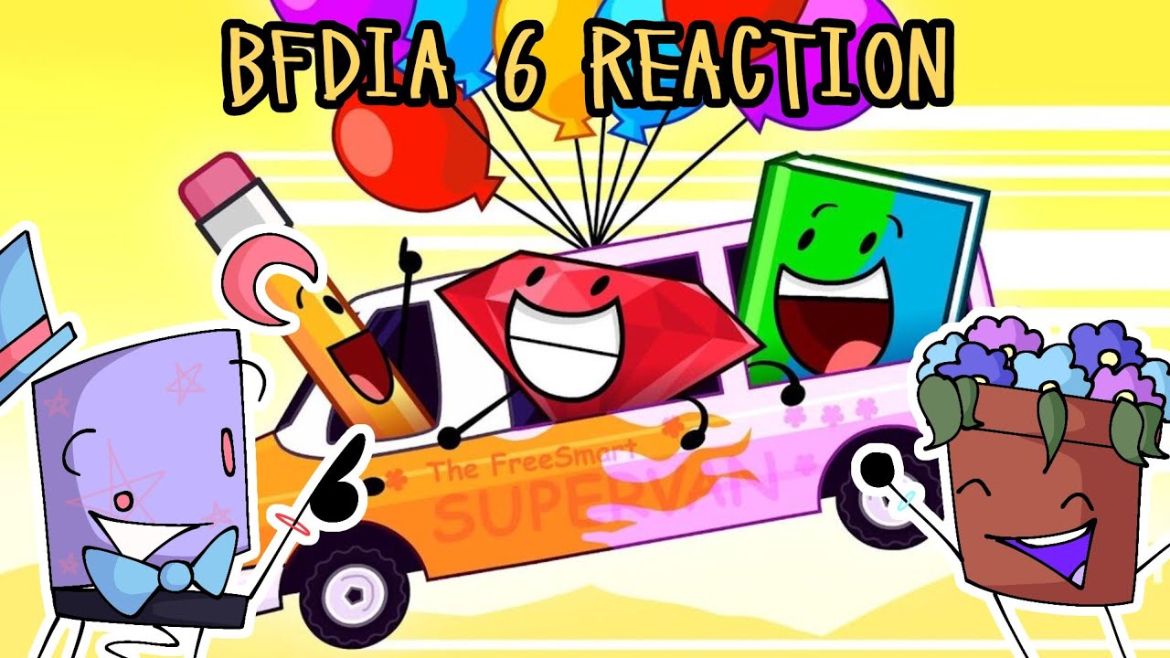 My BFDIA 6 REACTION (featuring dazed) - YouTube