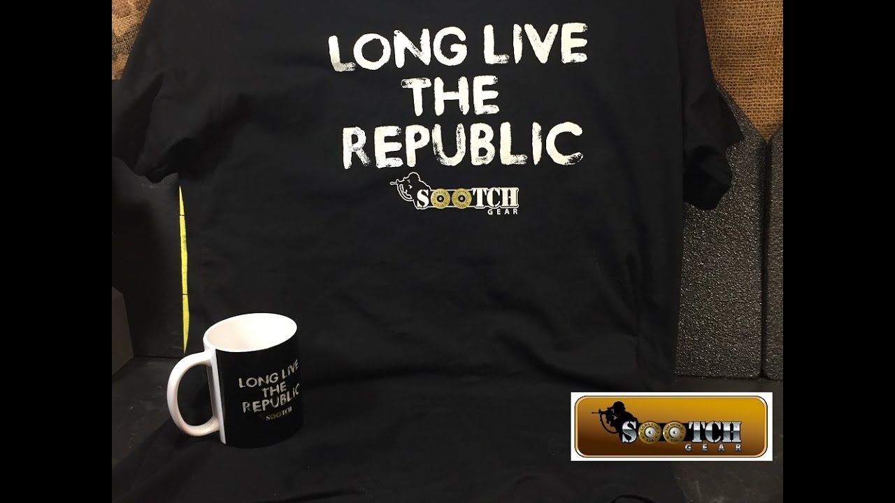 Long Live the Republic T-Shirts! Limited Edition - YouTube
