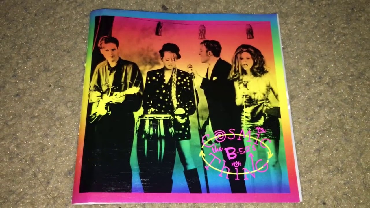 Unboxing The B-52’s - Cosmic Thing - YouTube