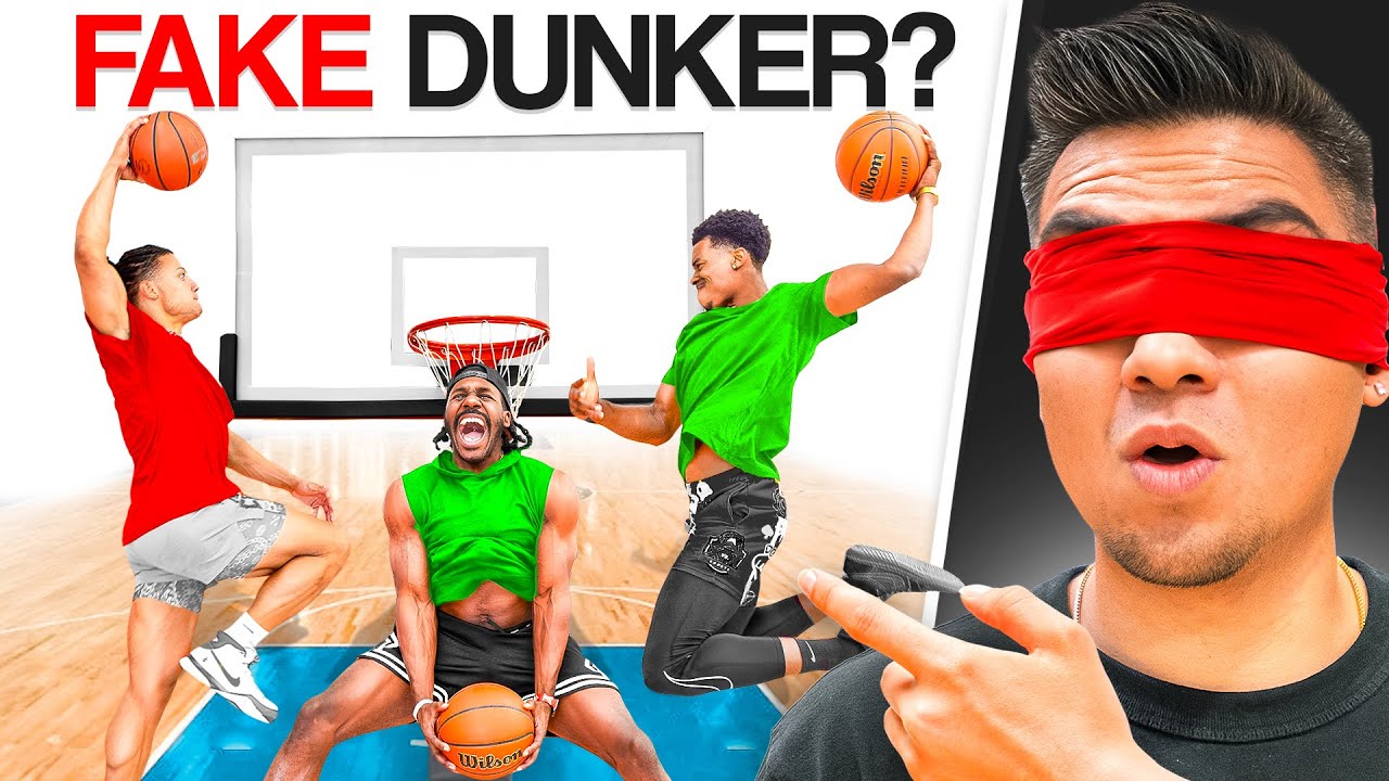 10 Dunkers vs 1 Fake - YouTube