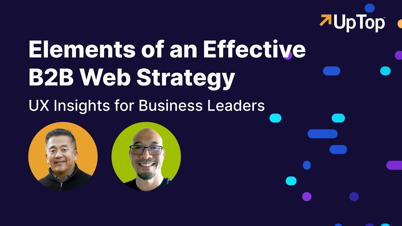 Elements of an Effective B2B Web Strategy - YouTube Music
