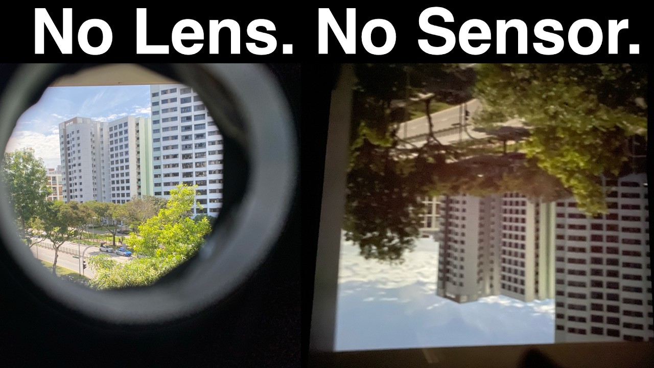 A Giant Camera You Can Step Inside | DIY Camera Obscura Build - YouTube