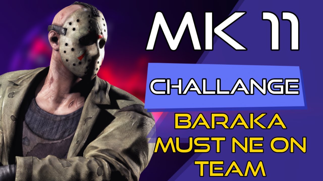 #Unstoppable Jason Voorhees #Baraka must be on team #MK 11 #MK 2021 # ...