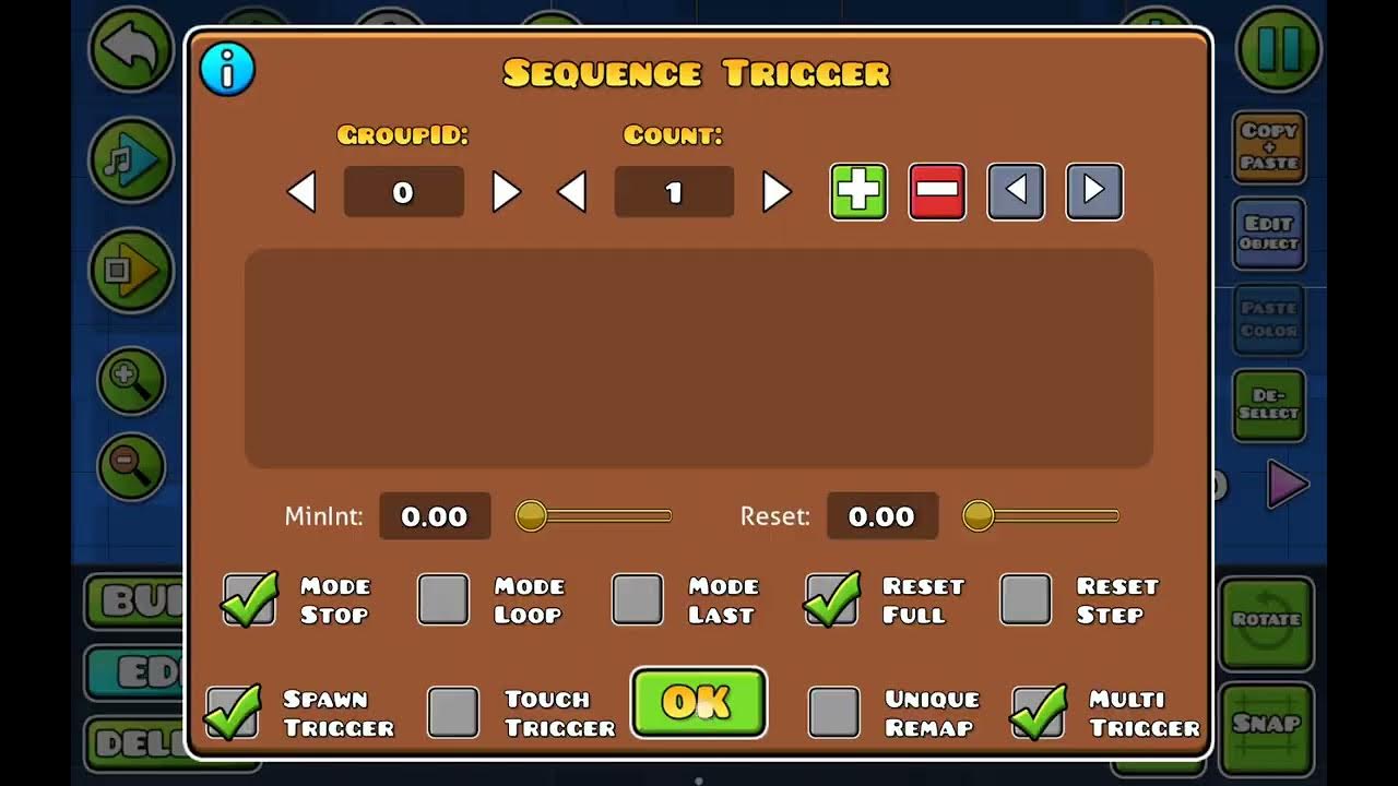 How to use the sequence trigger in Geometry Dash 2.2! - YouTube