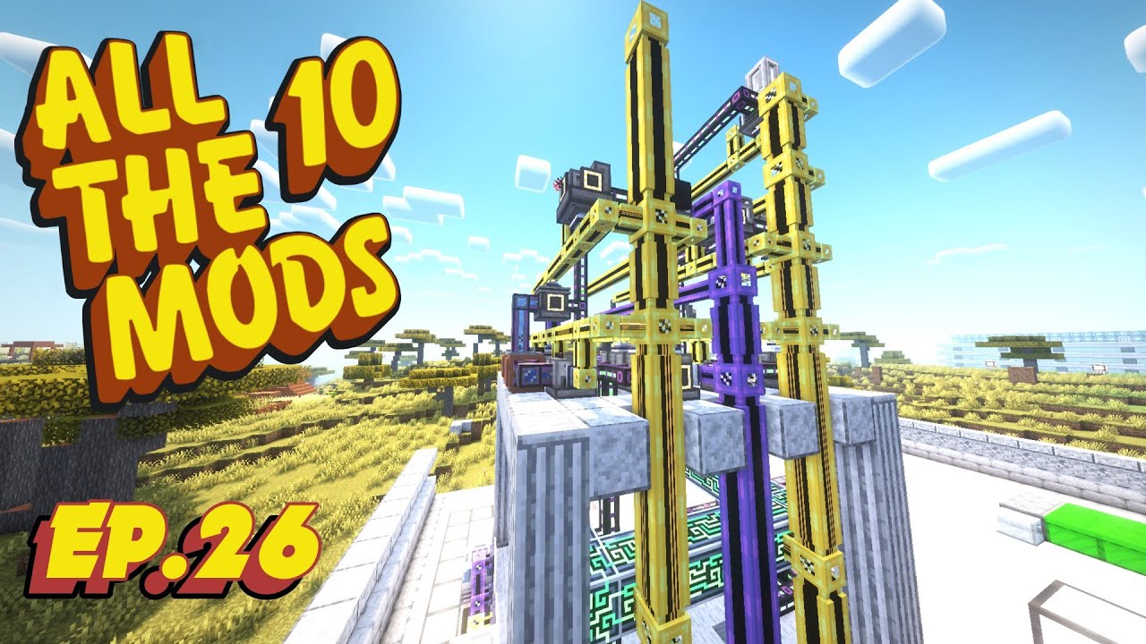 Setting Up Mekanism Fissile Fuel Production ATM 10 Ep.26 Minecraft ...