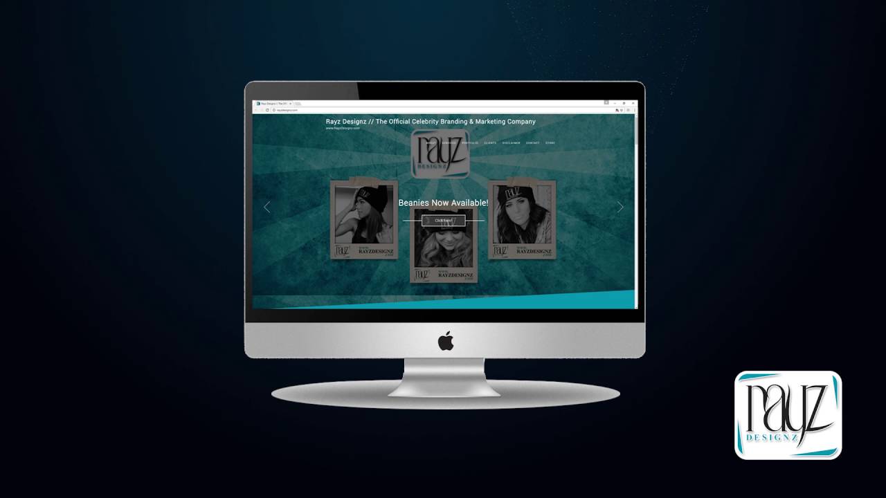 Rayz Designz - Website & Graphic Design Promo - YouTube