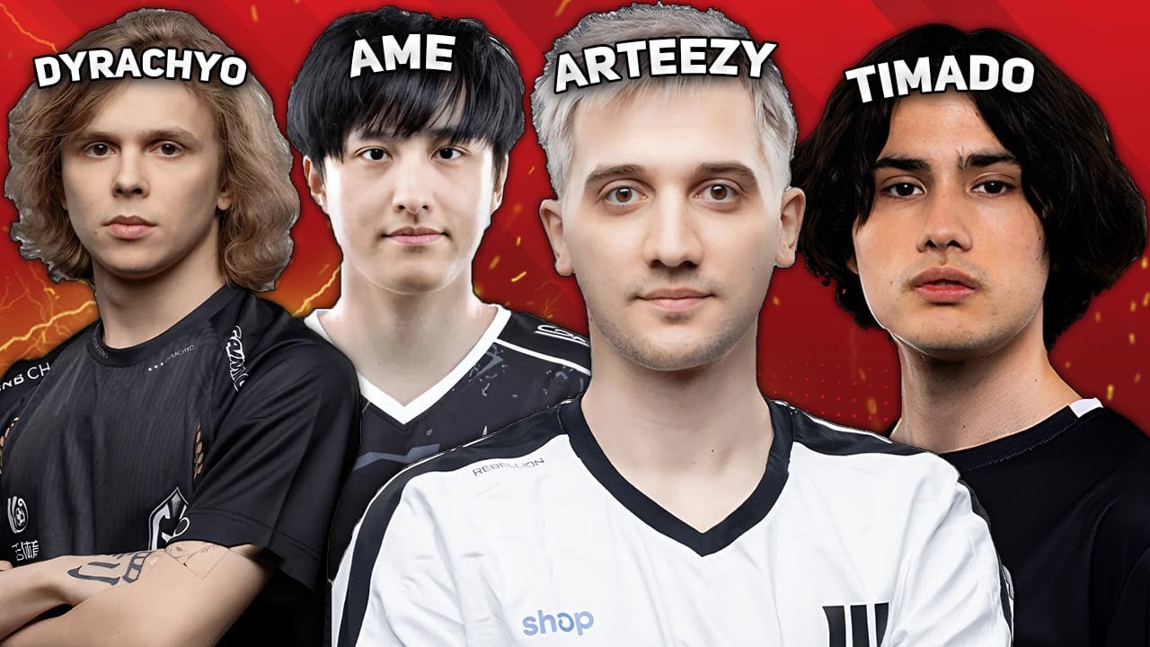 ARTEEZY with AME and CRIT against DYRACHYO and TIMADO in 12,000 MMR ...