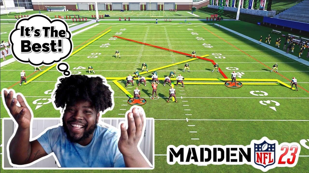This Is The BEST Split Back Formation In Madden 23! Split Flex Mini ...