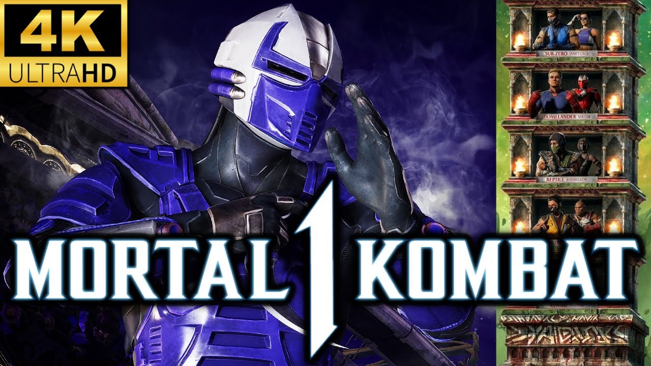 MK1 *UMK3 CYBER SMOKE* KLASSIC TOWER GAMEPLAY!! (CYRAX AS KAMEO) 4K 60 ...