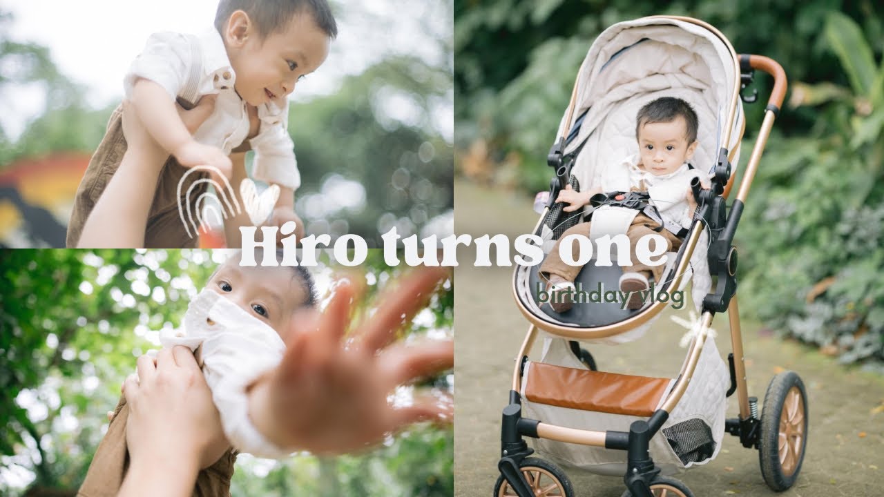 Hiro turns one | Birthday vlog - YouTube
