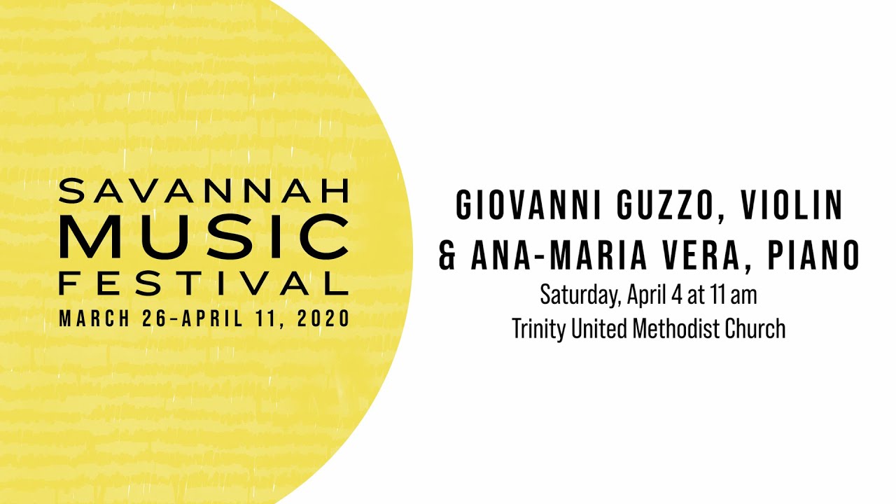 Philip Dukes : Giovanni Guzzo and Ana-Maria Vera at the 2020 Savannah ...