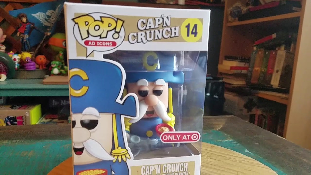 Pop! Captain Crunch Ad Icons Target Exclusive Funko Vinyl Figure Review ...