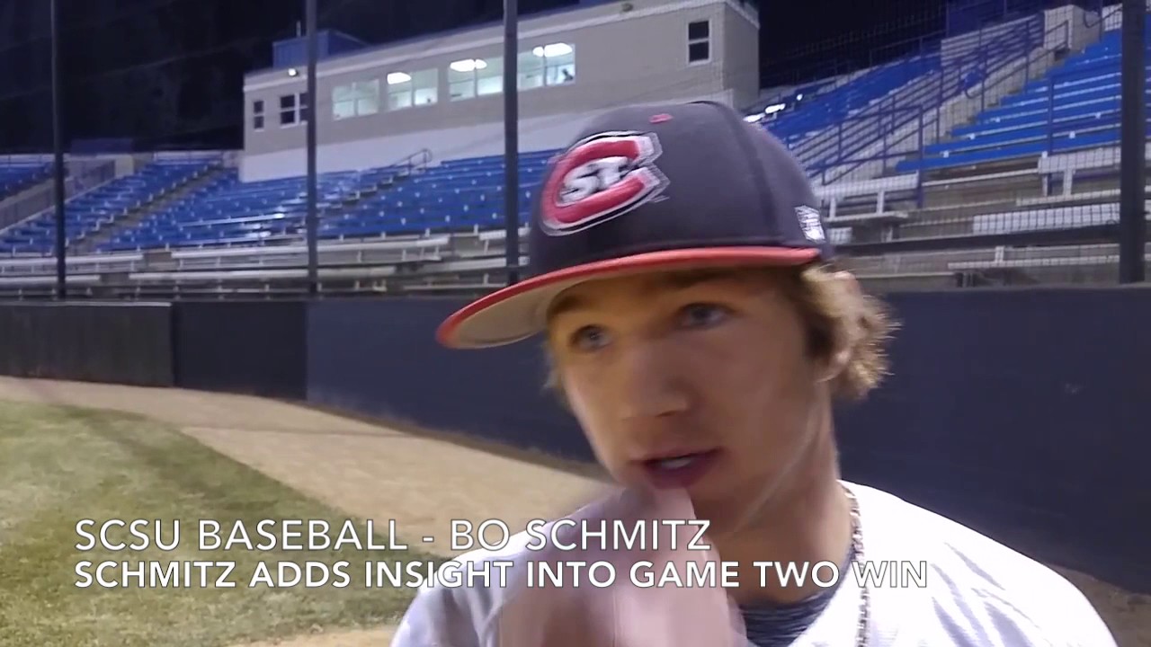 St. Cloud State University Baseball Interview with Bo Schmitz - YouTube