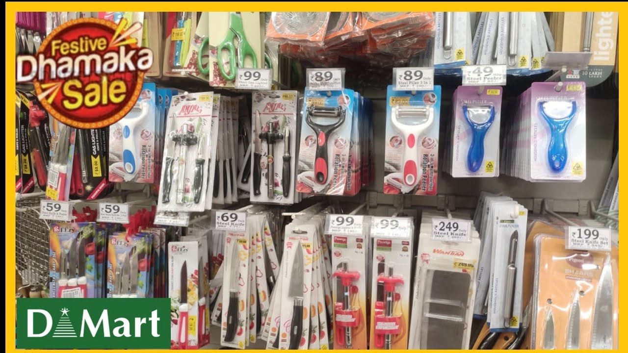 🔥🔥D MART 40% OFF Stainless Steel, Copper, Aluminium Kitchenware ...