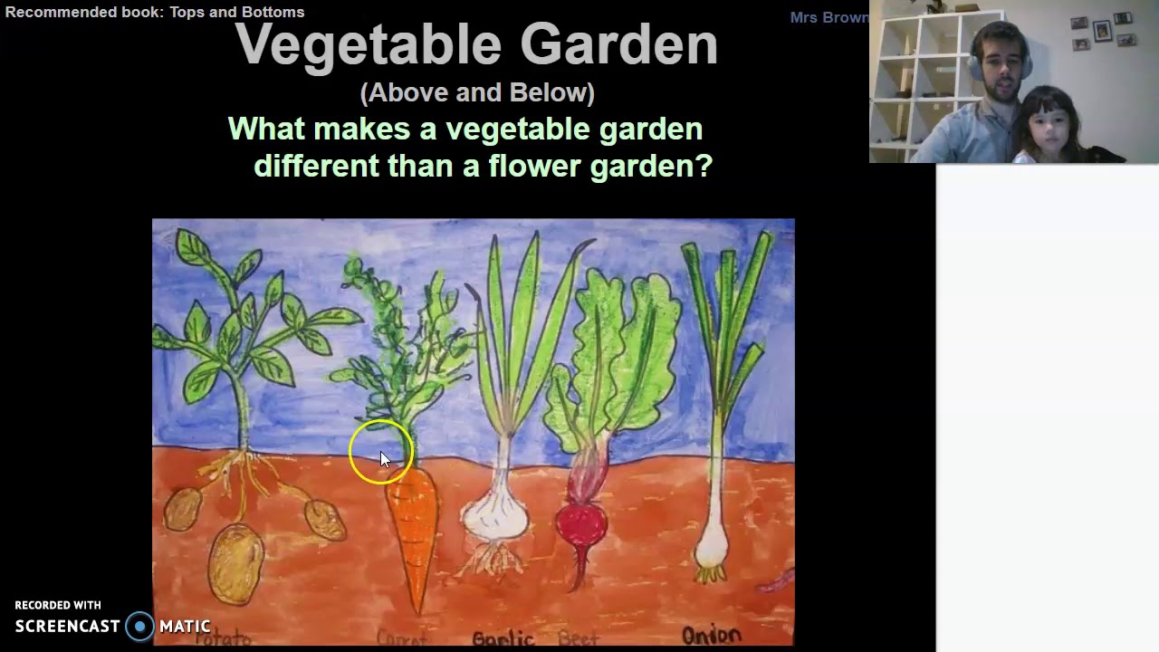 Vegetable Garden Art project - YouTube