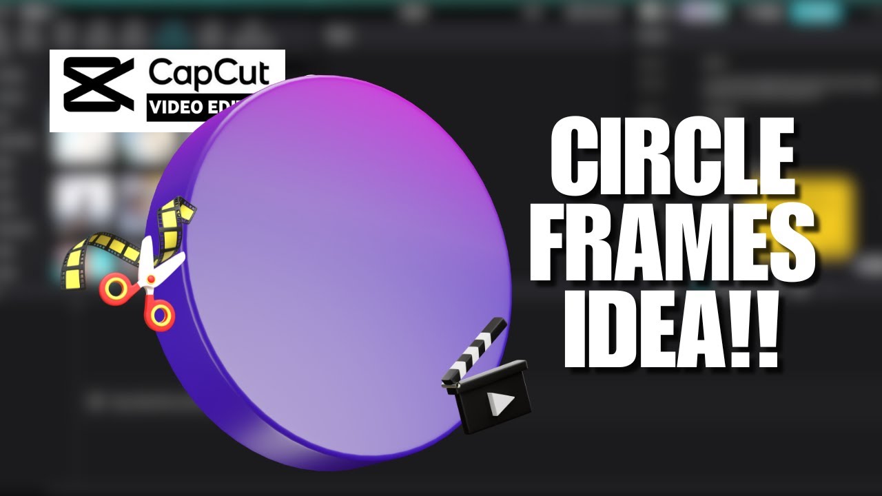Want To Create These Circular Frames Overlapping Photo Edit On CapCut ...