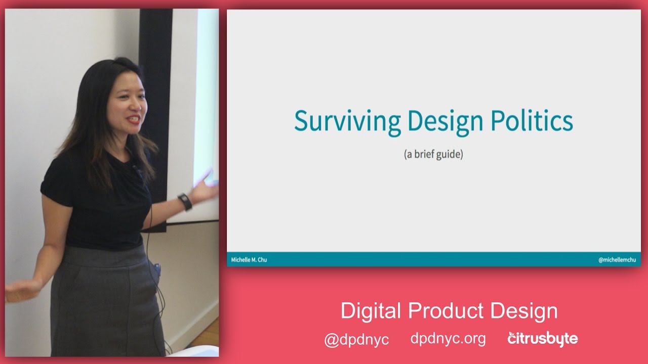 Digital Product Design - Surviving Design Politics - YouTube