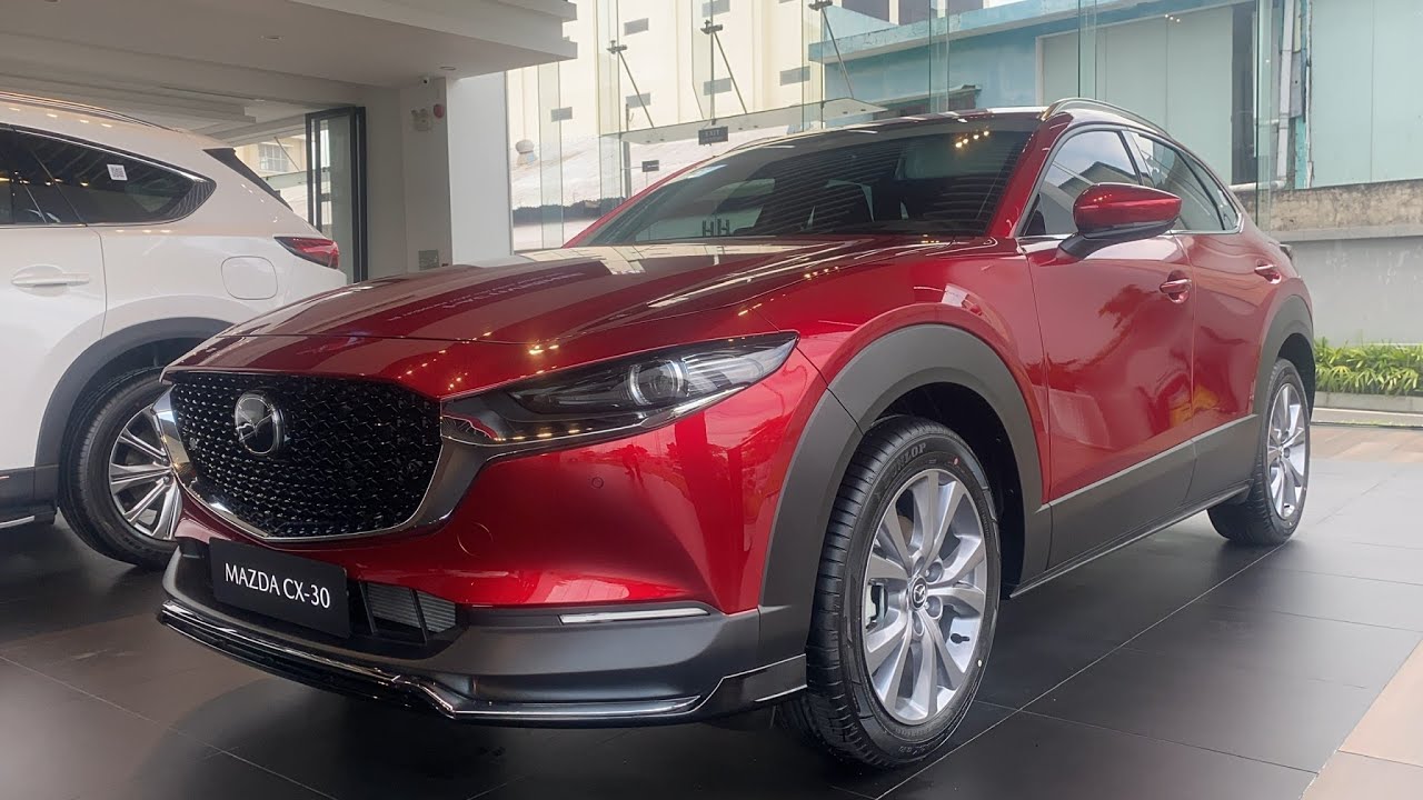 Chi tiết Mazda Cx30 Premium màu đỏ pha lê và ưu đãi 100% trước bạ cho ...