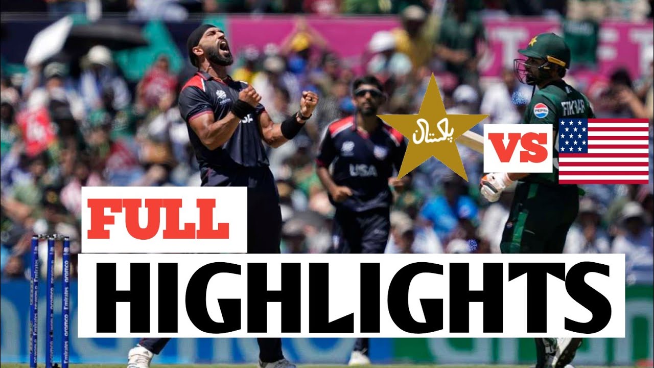 USA vs Pakistan Highlights T20I World Cup MATCH 2024 | pak vs USA ...