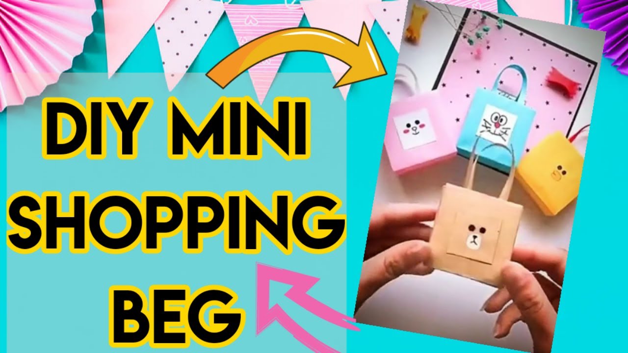 DIY Mini Beg Simple & Easy Craft Idea's Mano's Gallery - YouTube