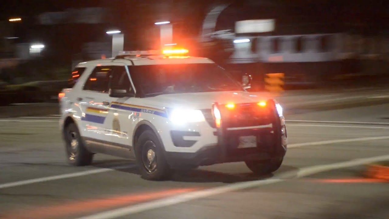 Two Surrey RCMP Units Responding - YouTube