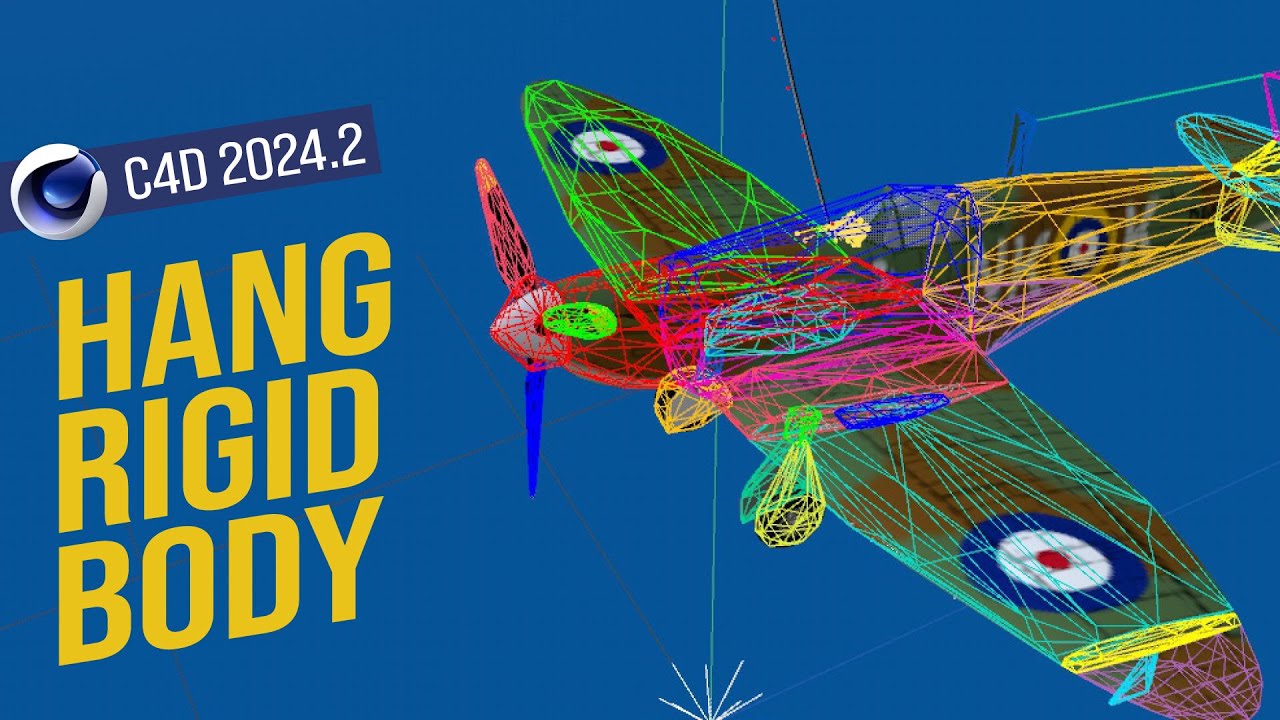 Hanging Rigid Body in Cinema 4D 2024.2 - YouTube
