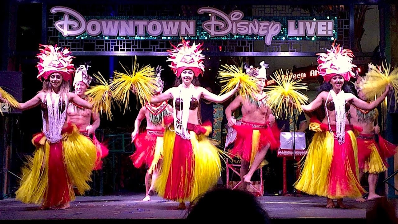 Tupua Polynesian Dancers | Visiting Downtown Disney Anaheim ...