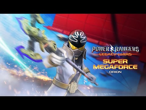 Power Ranger legacy war super Megaforce silver ranger Orion # ...