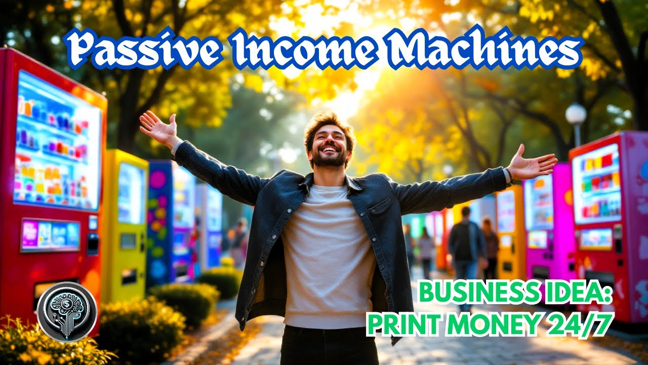 Vending Machine Business: Passive Income Machine 💵 - YouTube